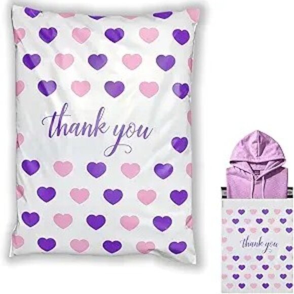 Bags | Heart Thank You 1x13 Poly Mailers 20 | Poshmark